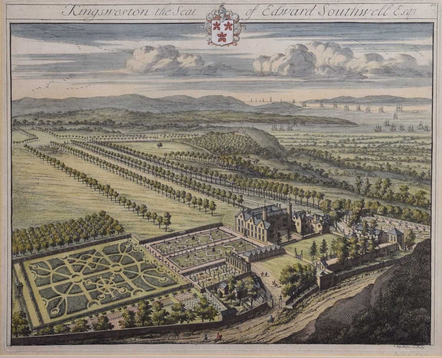 Lot 503 - Johannes Kip - Kingweston, Seat of Edward
