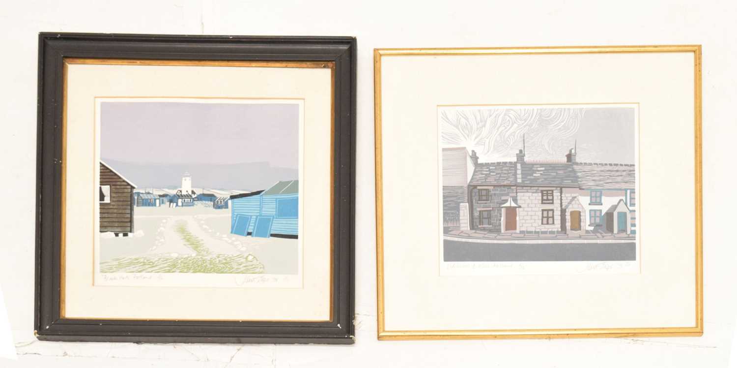 Lot 350 - John Stops R.W.A. (1925-2002) - Pair of