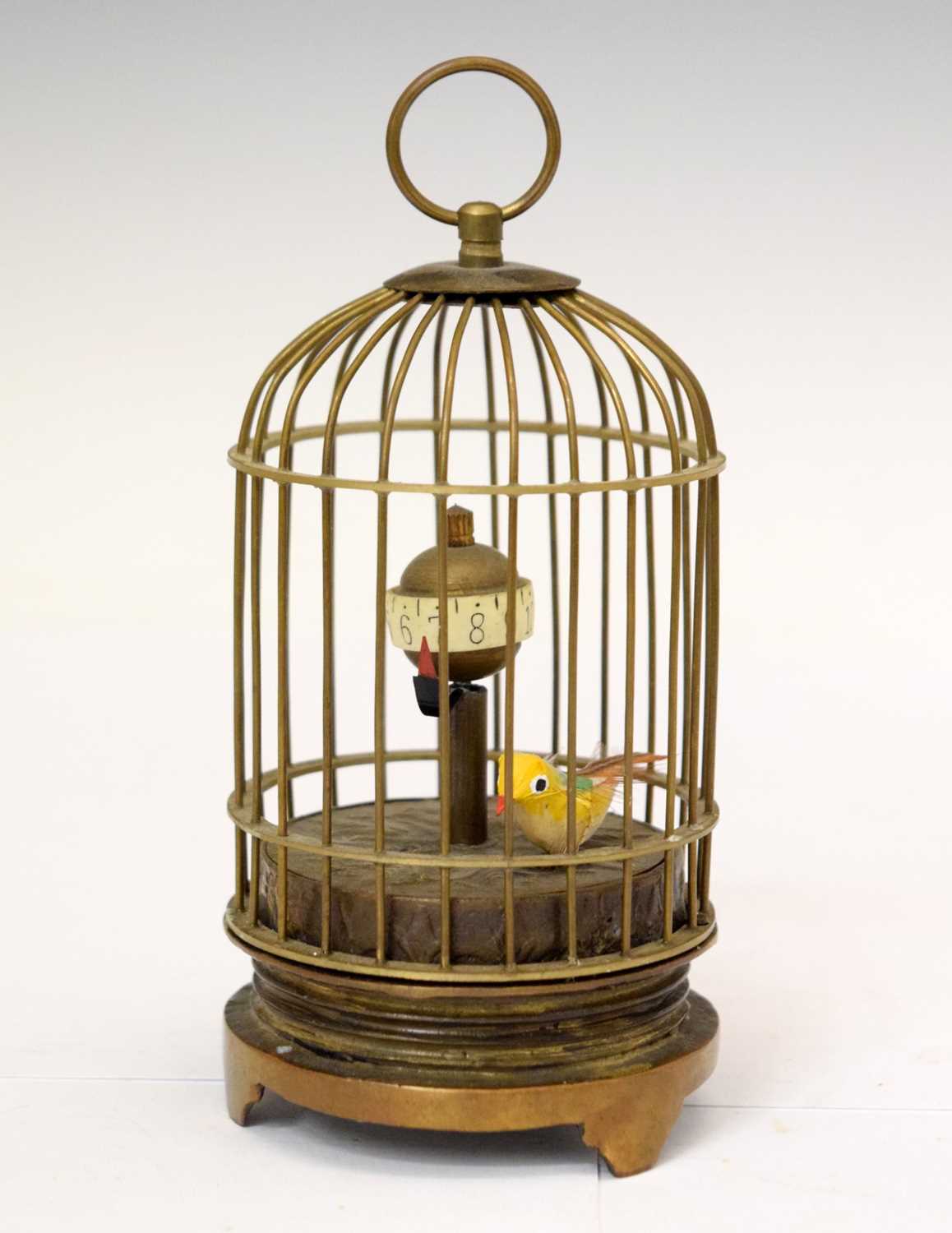Lot 186 - Mid 20th century novelty brass automaton