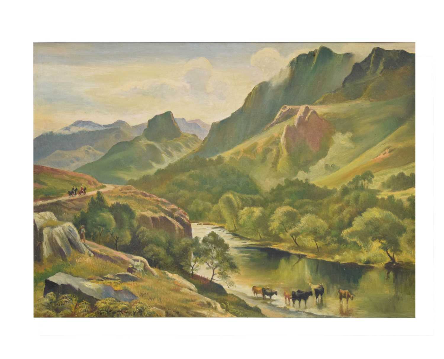 Lot 526 - Kenneth (Ken) Leech (1910-1995) - Oil on