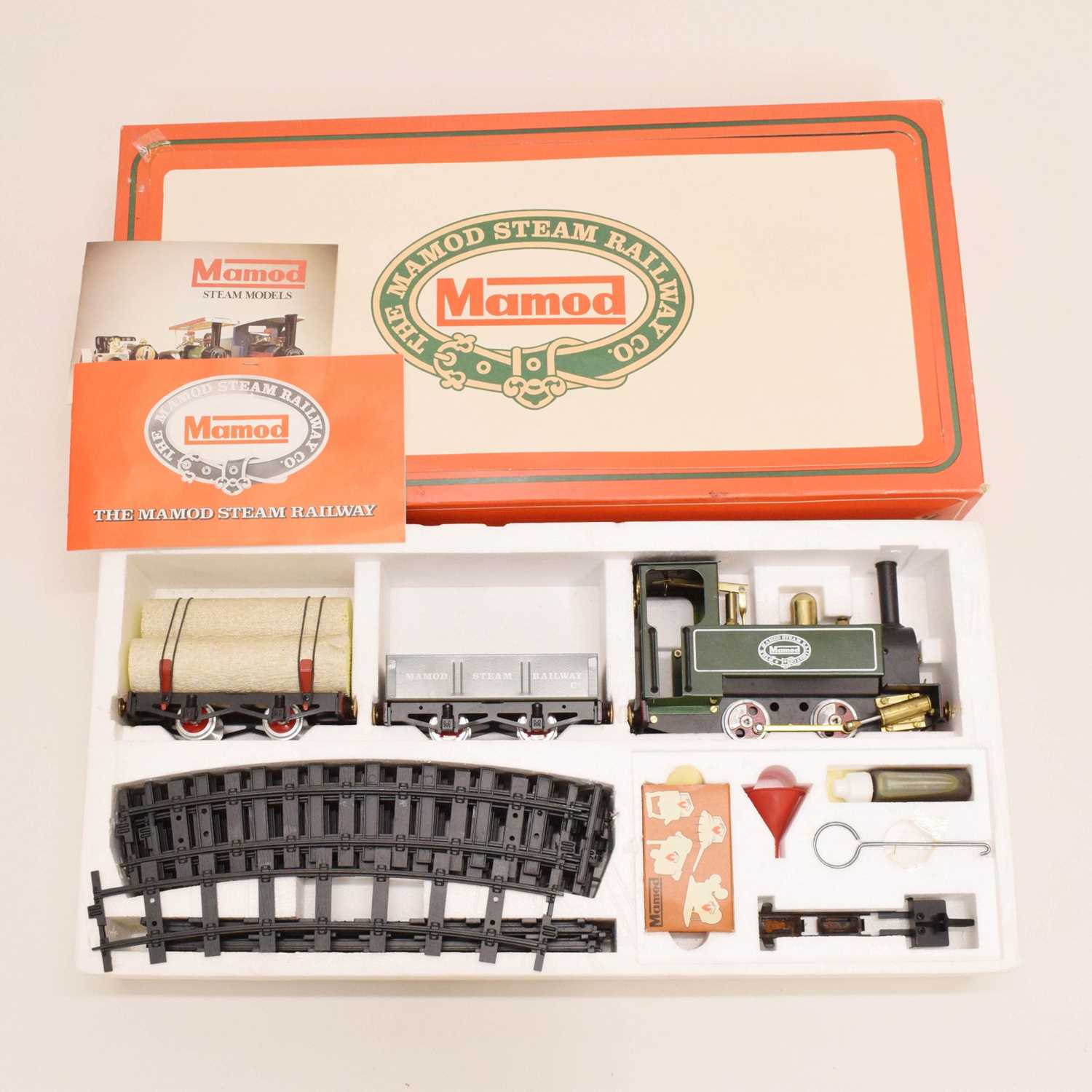 Lot 337 - Mamod live steam model railway set