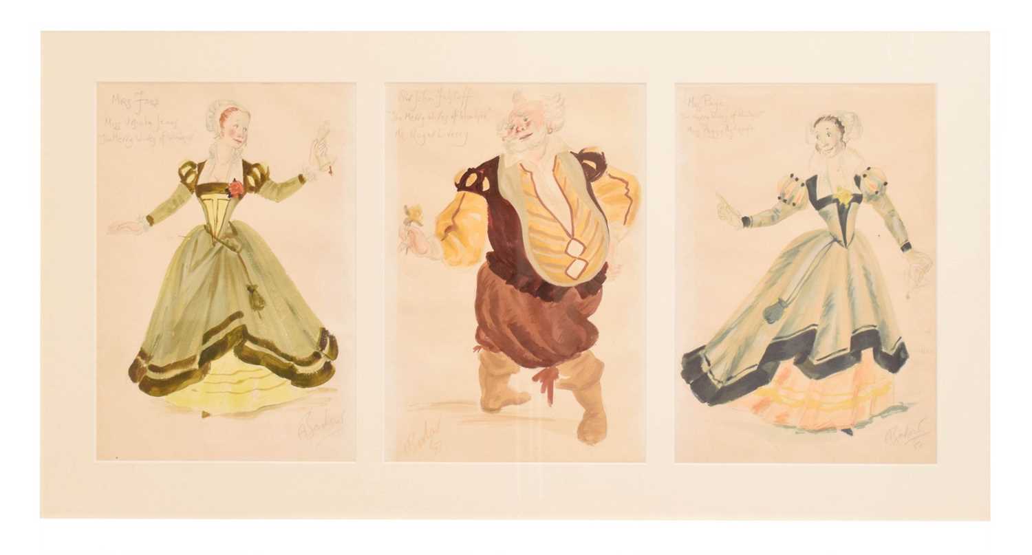 Lot 559 - Alan Barlow (1926-2005) - Three watercolours