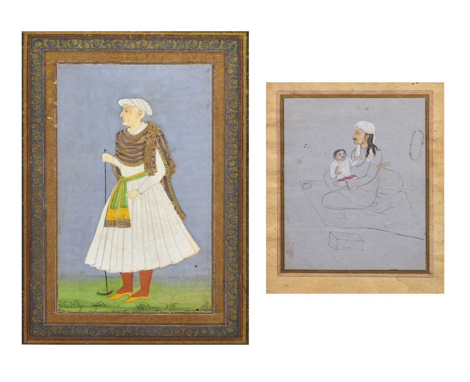 Lot 361 - Indian School, circa 1700 - Portrait of