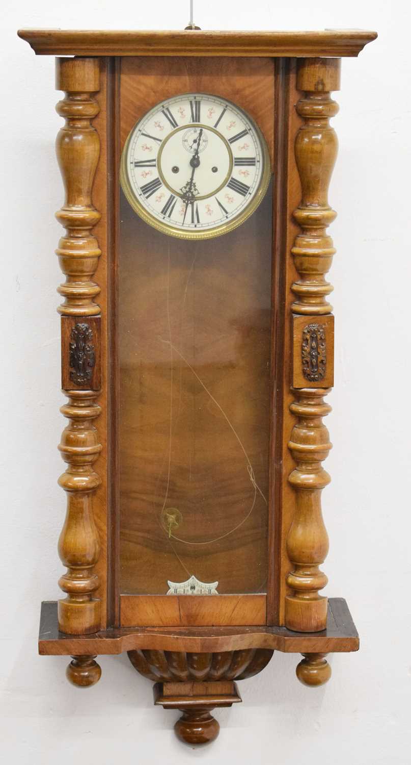 Lot 675 - Vienna wall clock with receipt